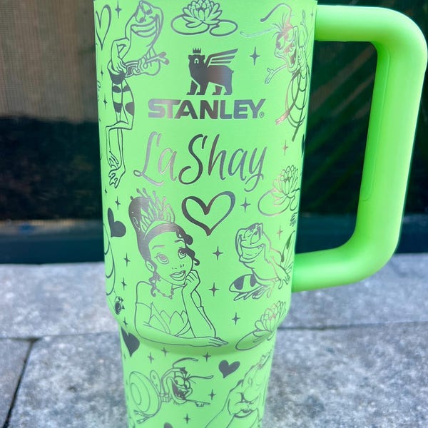 Princess and the Frog Stanley Cup - Etsy