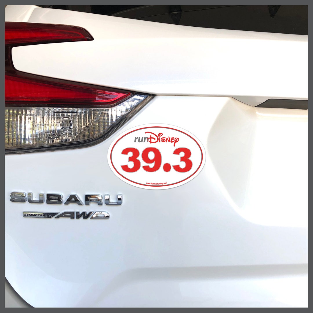 Rundisney Distance #rundisney Run Disney 39.3 Miles Challenge Car ...