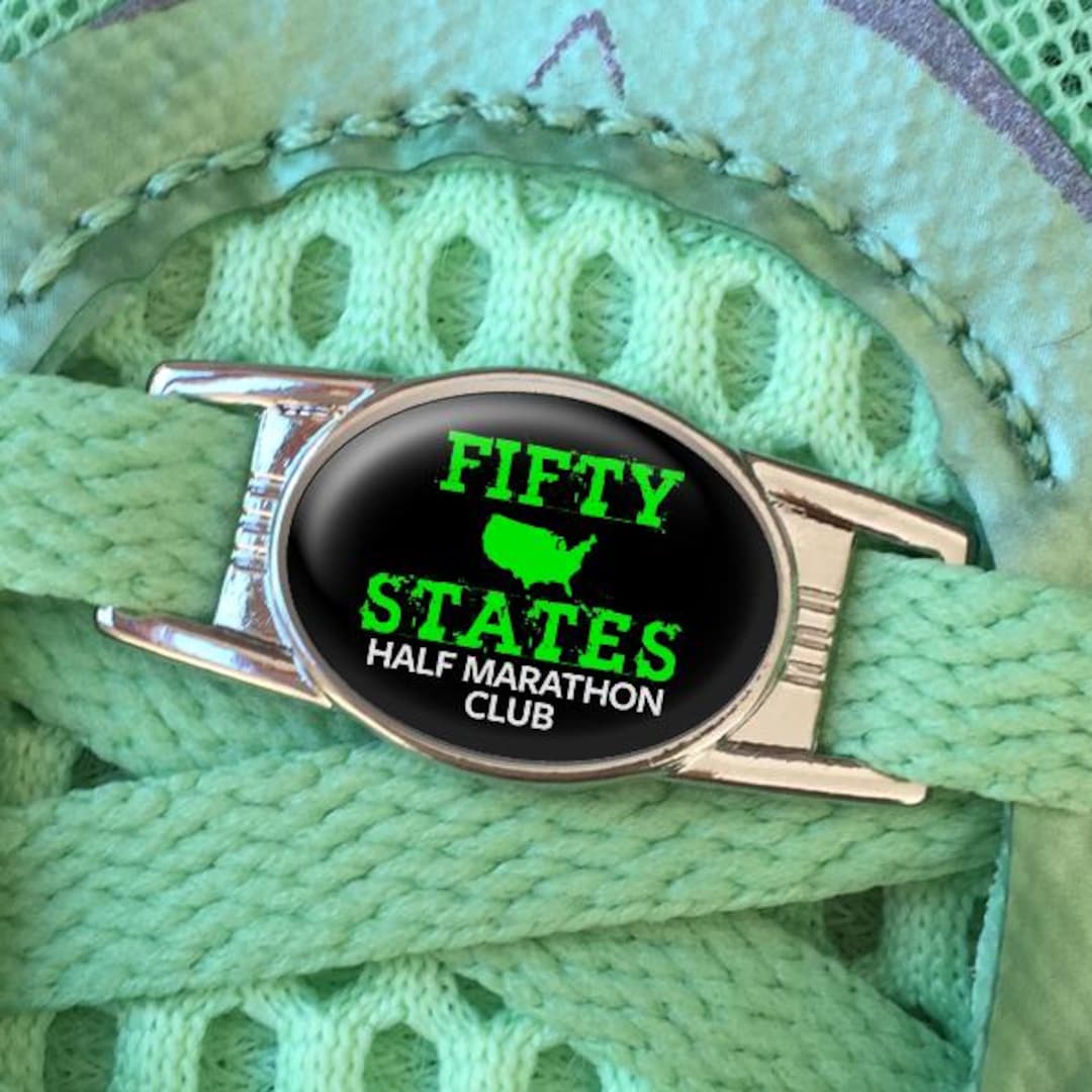 50 States Fifty States Half Marathon Club in Pink or Green Runners ...