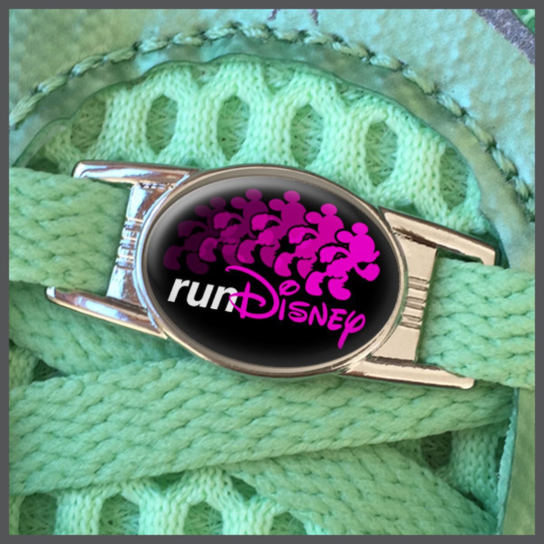 Rundisney Run Disney #rundisney Race Challenge Runners Shoelace Sneaker ...