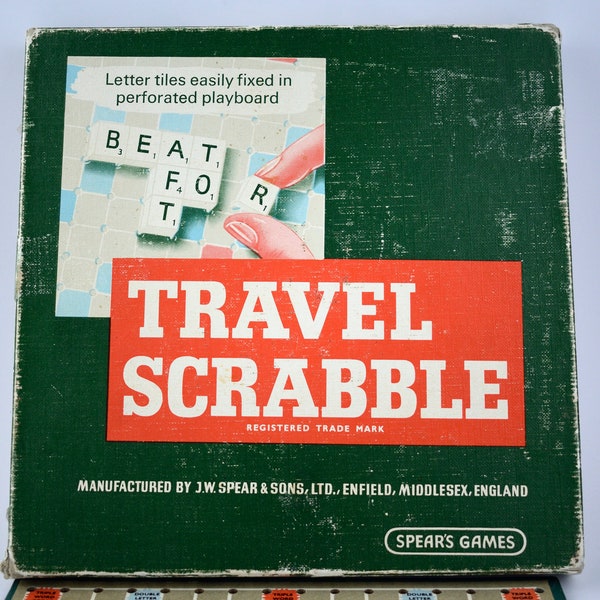Travel Scrabble - Etsy