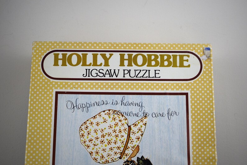 Vintage Holly Hobbie Jigsaw - Happiness is Having Someone to Care for ...