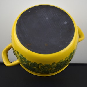 Vintage Arabia Finel Kalas Primavera Enamel Casserole Pot With Lid ...