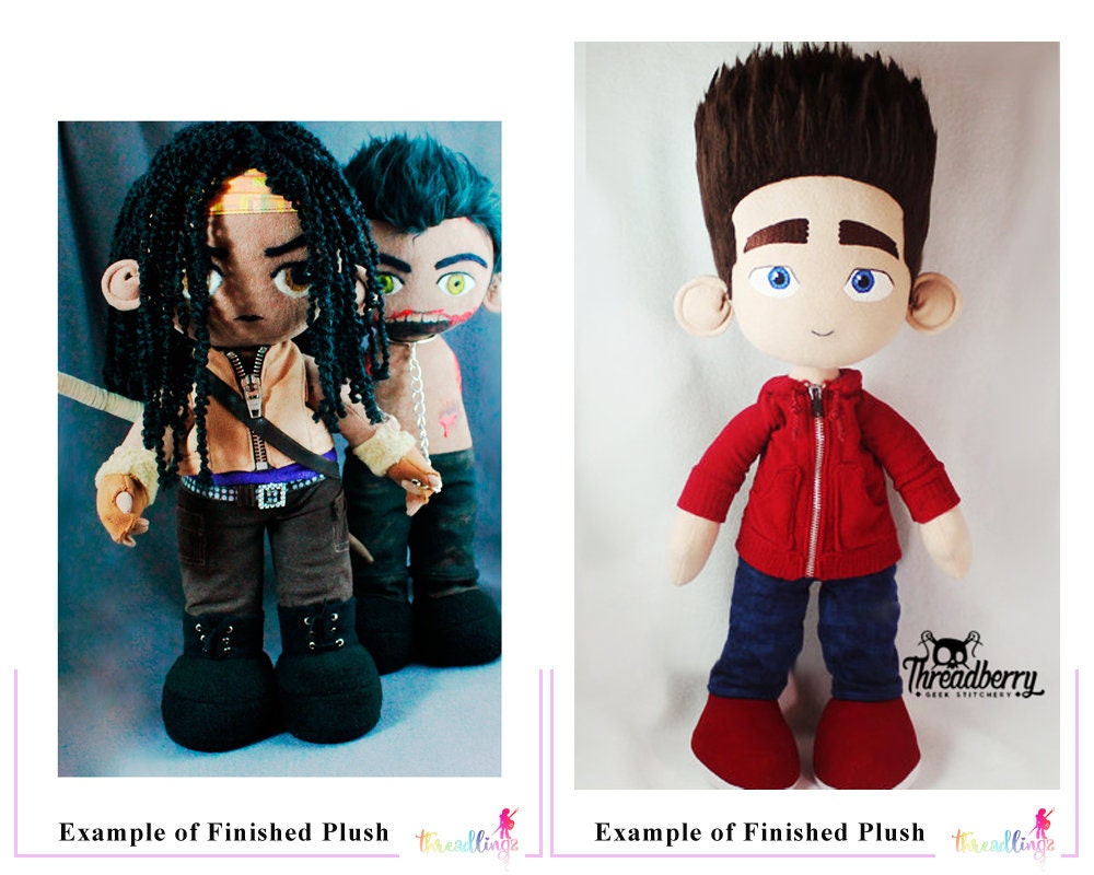 Pattern : Chibi Plush Sewing Pattern & Tutorial - Etsy