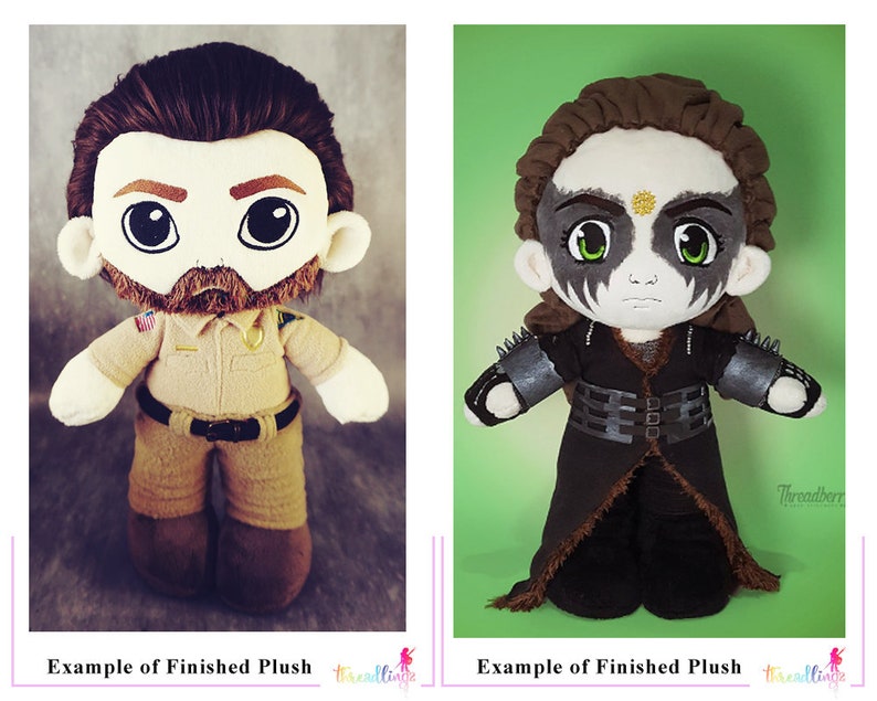 Pattern : Chibi Plush Sewing Pattern & Tutorial - Etsy