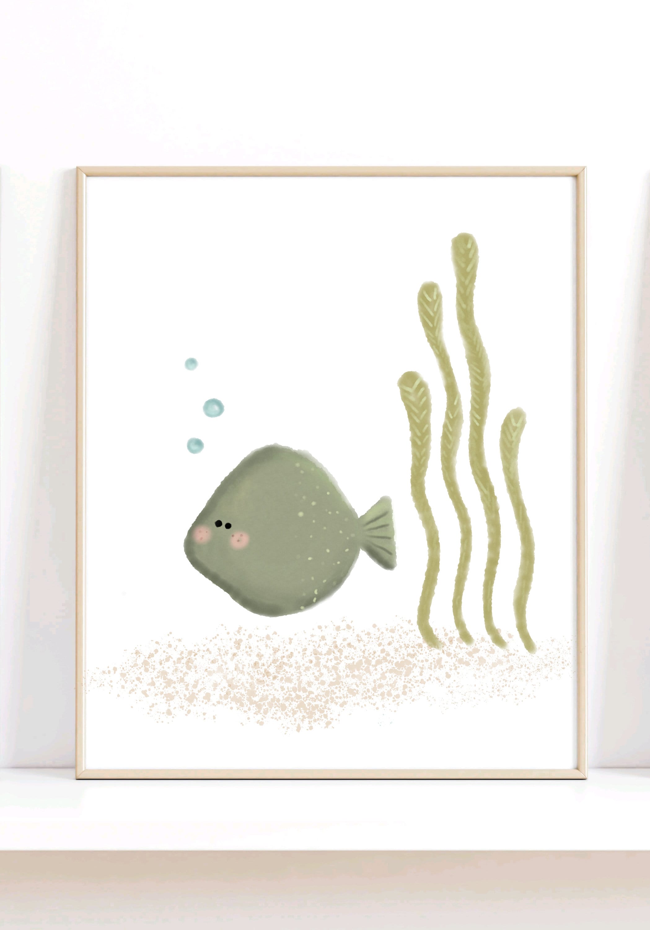 Printable Baby Ocean Theme Print Set Nursery Prints Ocean Baby Room ...