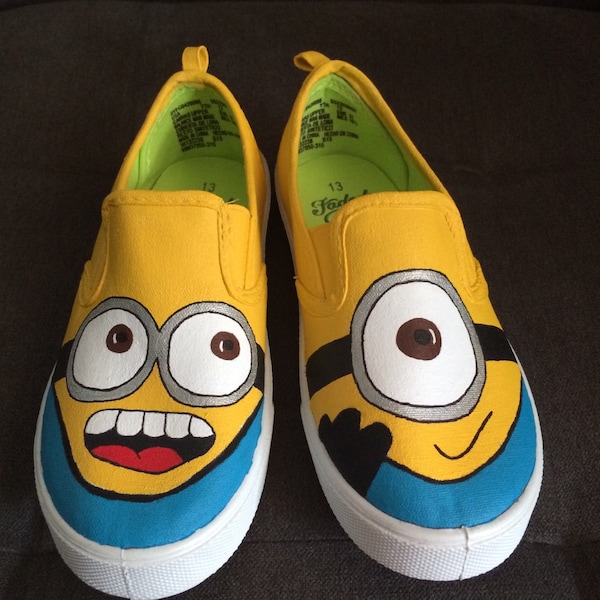 Minion Shoes - Etsy
