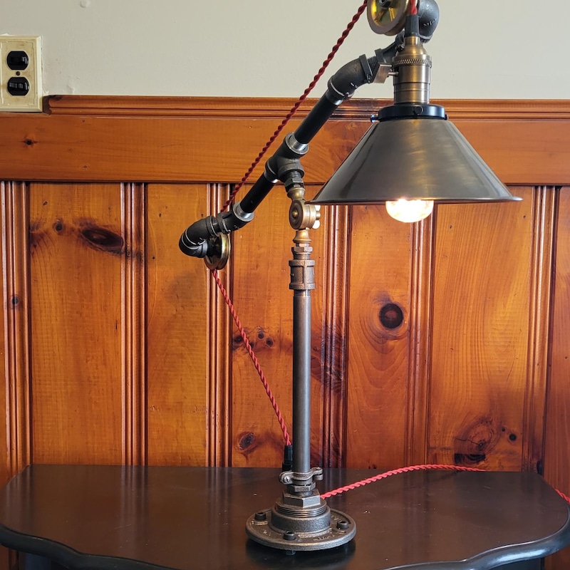 Pulley Table Lamps - Etsy