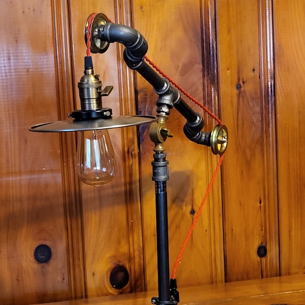 Flat Table Lamp - Etsy