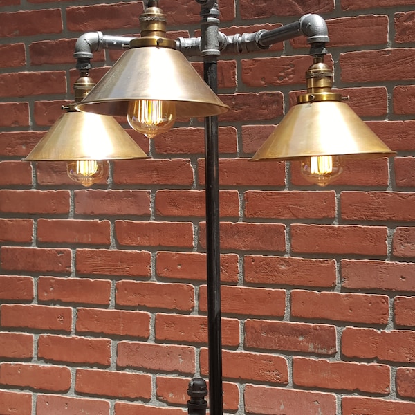 Industrial Floor Lamp - Etsy