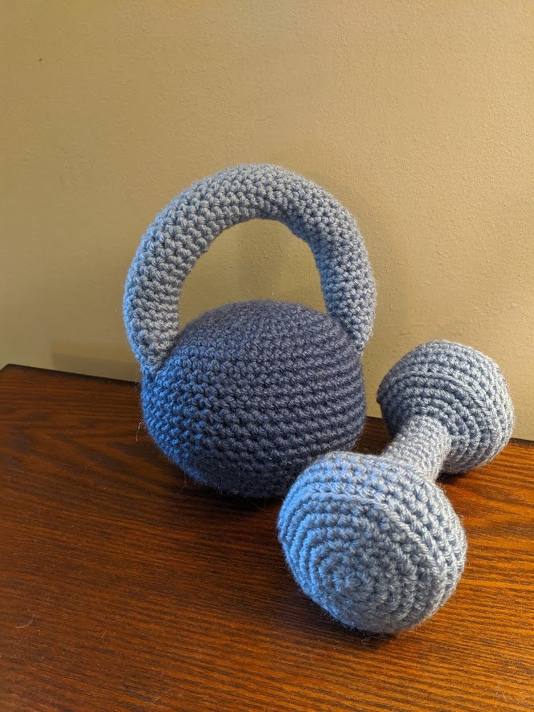 Dumbbell and Weight Baby Photo Prop, Crocheted Newborn Gift - Etsy