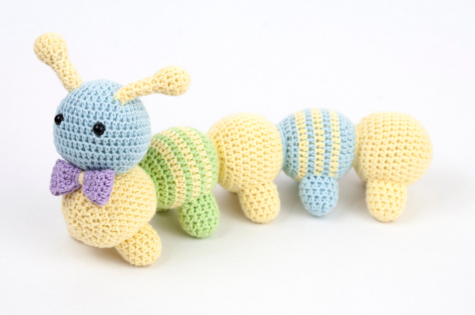 Amigurumi Crochet Pattern Caterpillar Goo Goo Crochet - Etsy