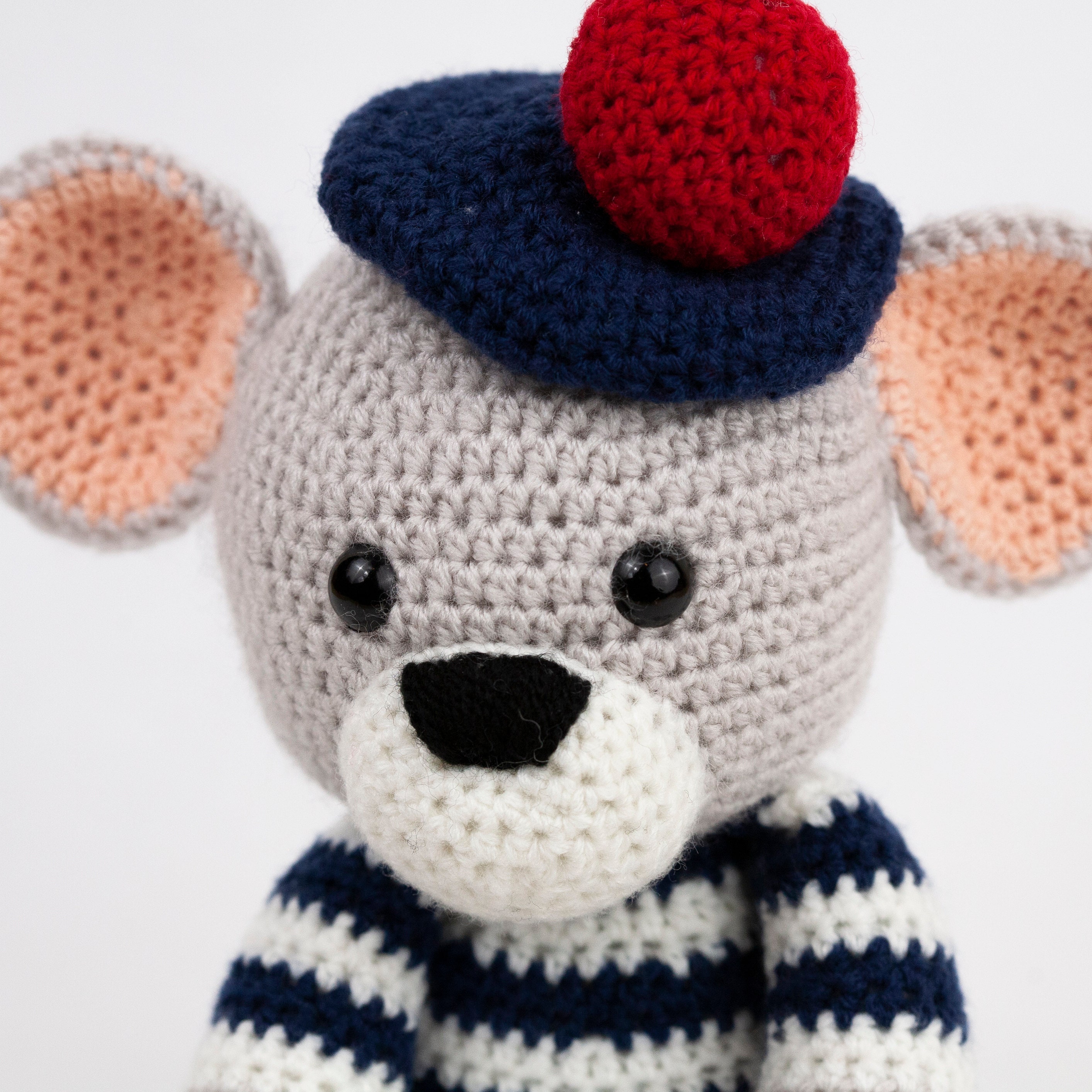 Amigurumi Crochet Pattern, Jerry the Mouse Crochet Pattern, Toy PDF ...