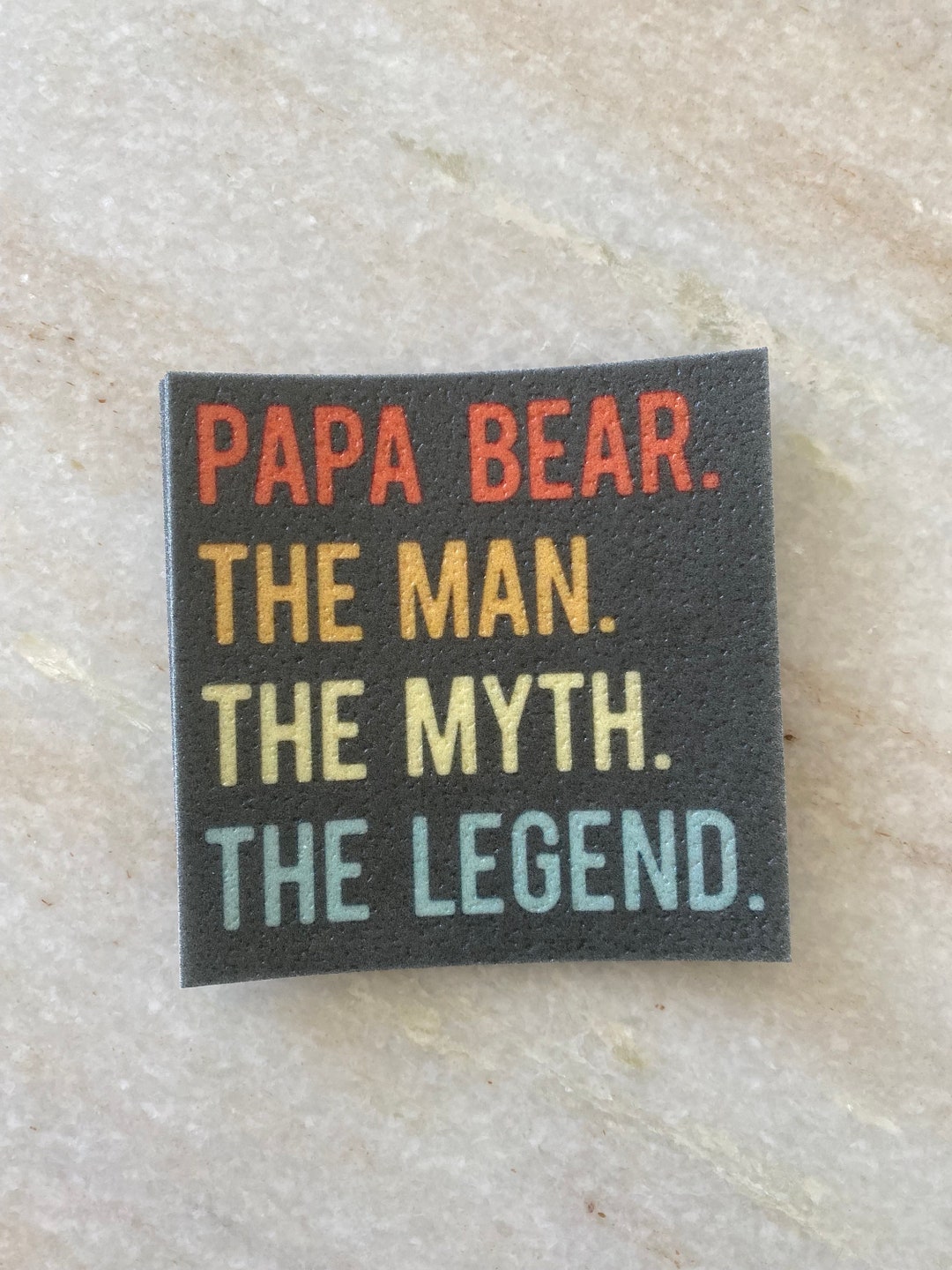 Man. Myth. Legend - Custom Edible Wafer Paper - Etsy
