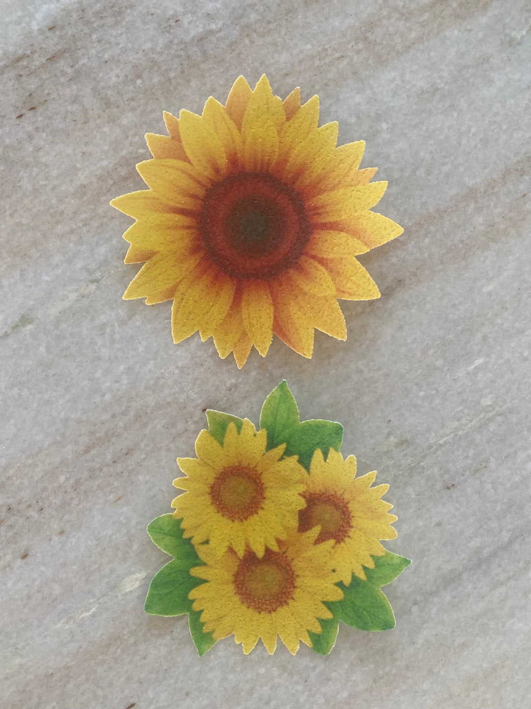 Sunflowers Custom Edible Wafer Paper - Etsy