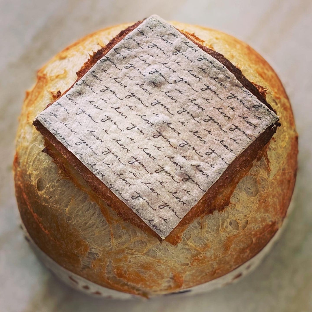 I Love You - Custom Edible Wafer Paper - Etsy