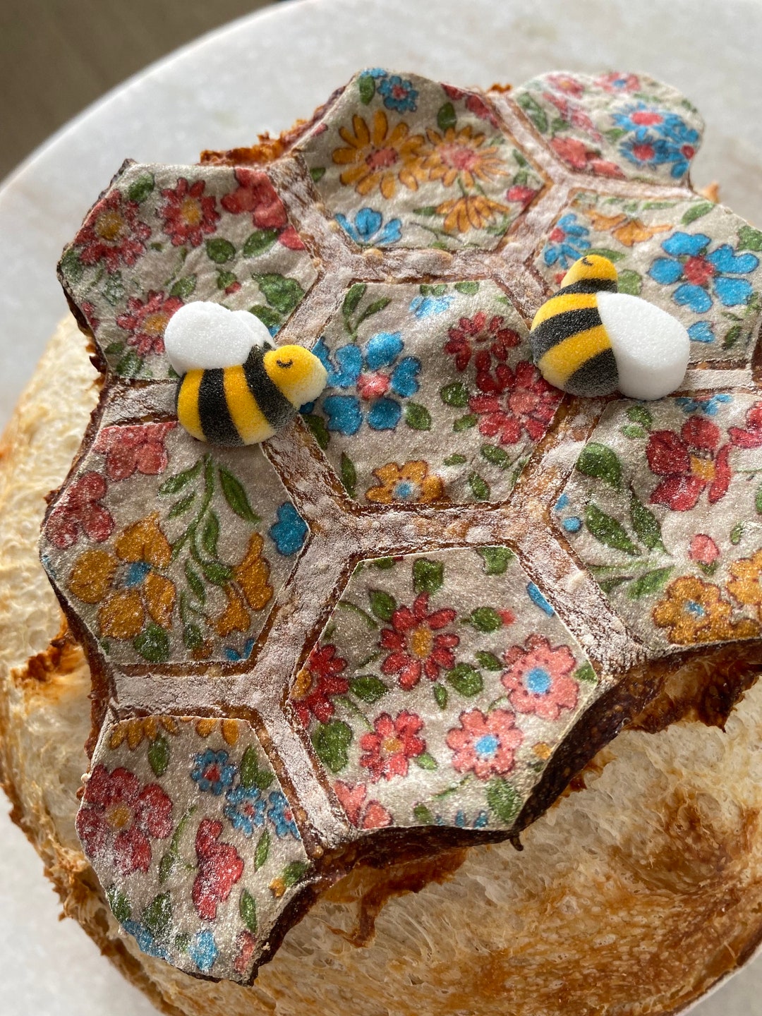 Spring Floral - Custom Edible Wafer Paper - Etsy