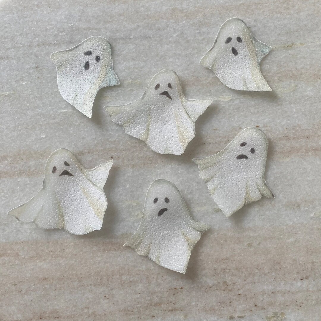 Watercolor Ghosts - Custom Edible Wafer Paper - Etsy