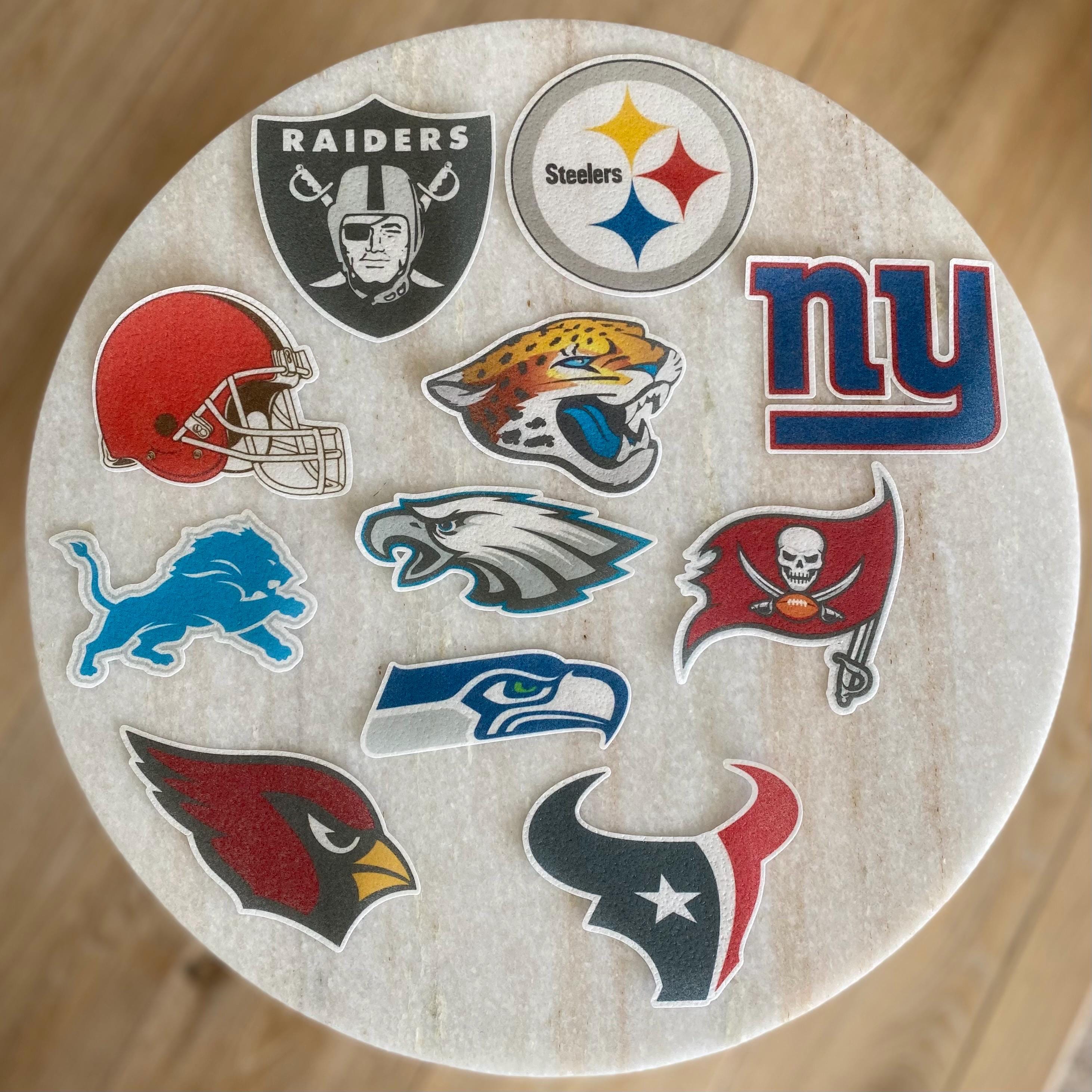 NFL Logo - Custom Edible Wafer Paper - Etsy
