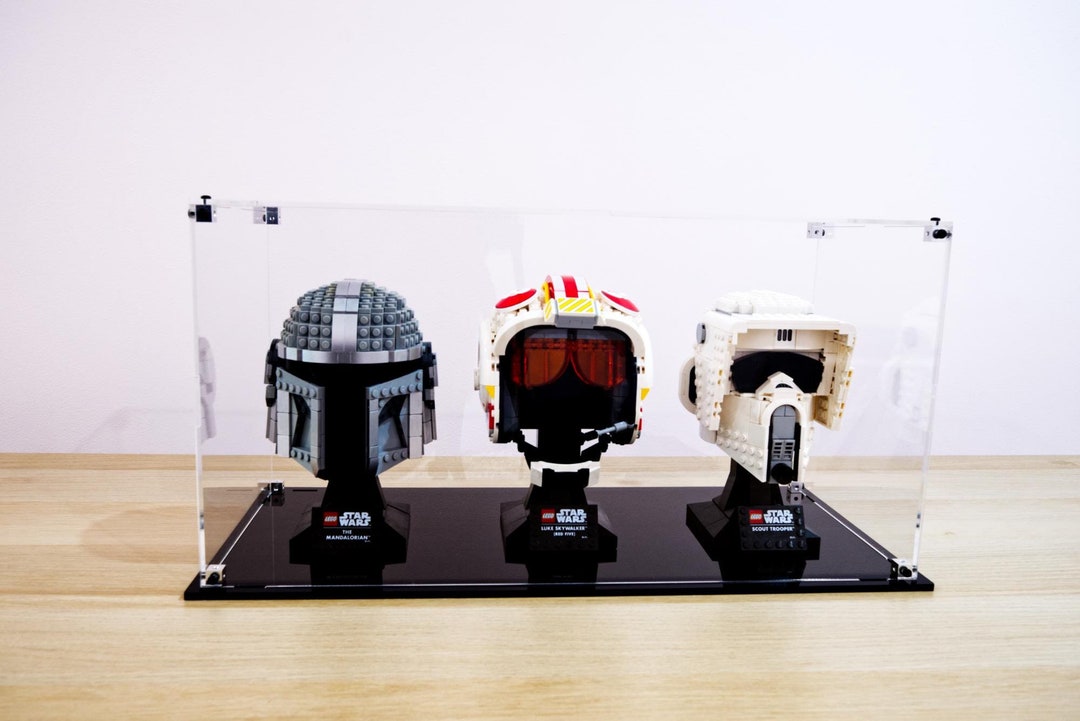 Opus Display Case for Three Lego® Helmets Star Wars Marvel - Etsy