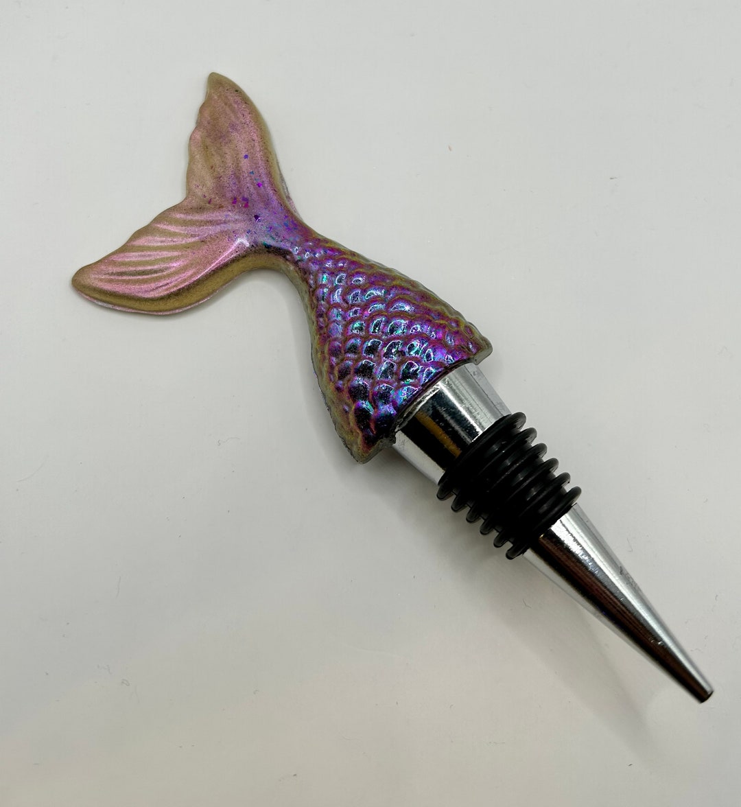 Mermaid Tail Bottle Stopper - Etsy