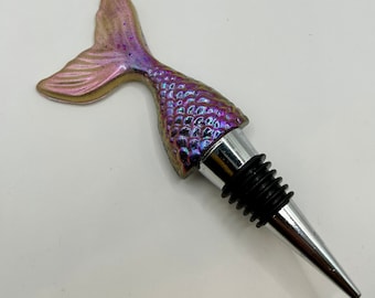 3D Printed Mermaid Tail Bottle Stopper for Your Coastal - Etsy