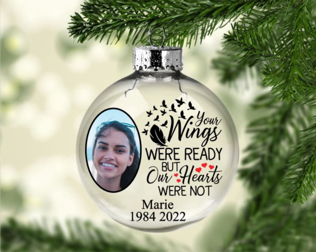 In Memory Ornament - Christmas Memorial Ornament - Christmas Tree ...