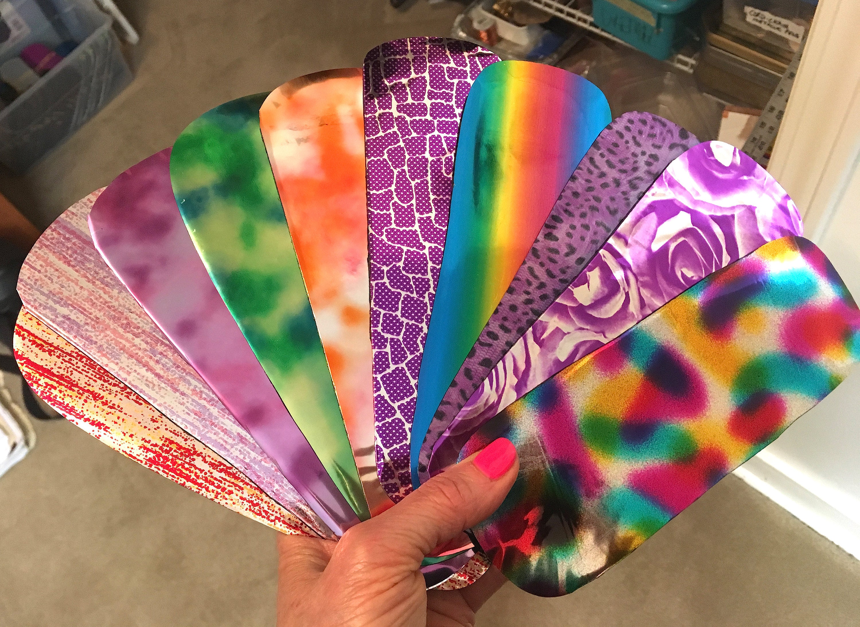 CMA© "pattern PACK #1" 10 Pieces - Custom Metallic Acrylic (friendly ...