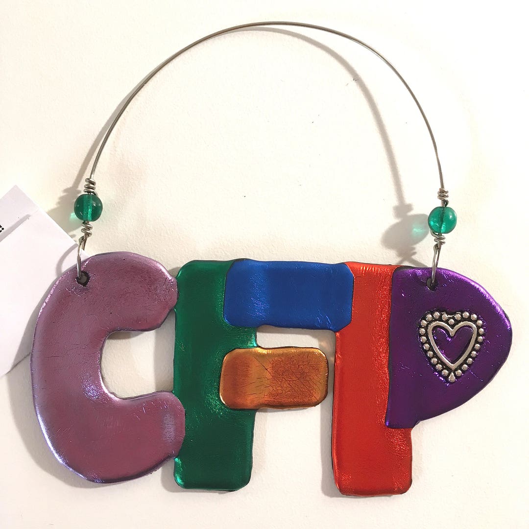 CFP Ornament, Certified Financial Planner Gift, Silver Calculator Gold ...