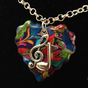 MUSICAL NOTES Jewelry Set Necklace, BIRTHSTONE Earrings, Student ...