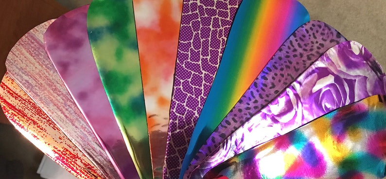 CMA© "pattern PACK #1" 10 Pieces - Custom Metallic Acrylic (friendly ...