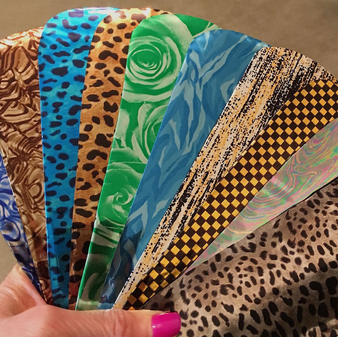 CMA© "pattern #3" Package - 10 Custom Metallic Acrylic (friendly ...