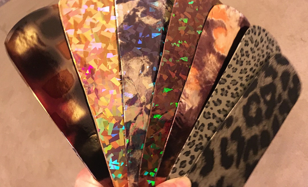 NEW! CMA© GOLD Pattern 7 Piece Pack, Custom Metallic Acrylic (friendly ...