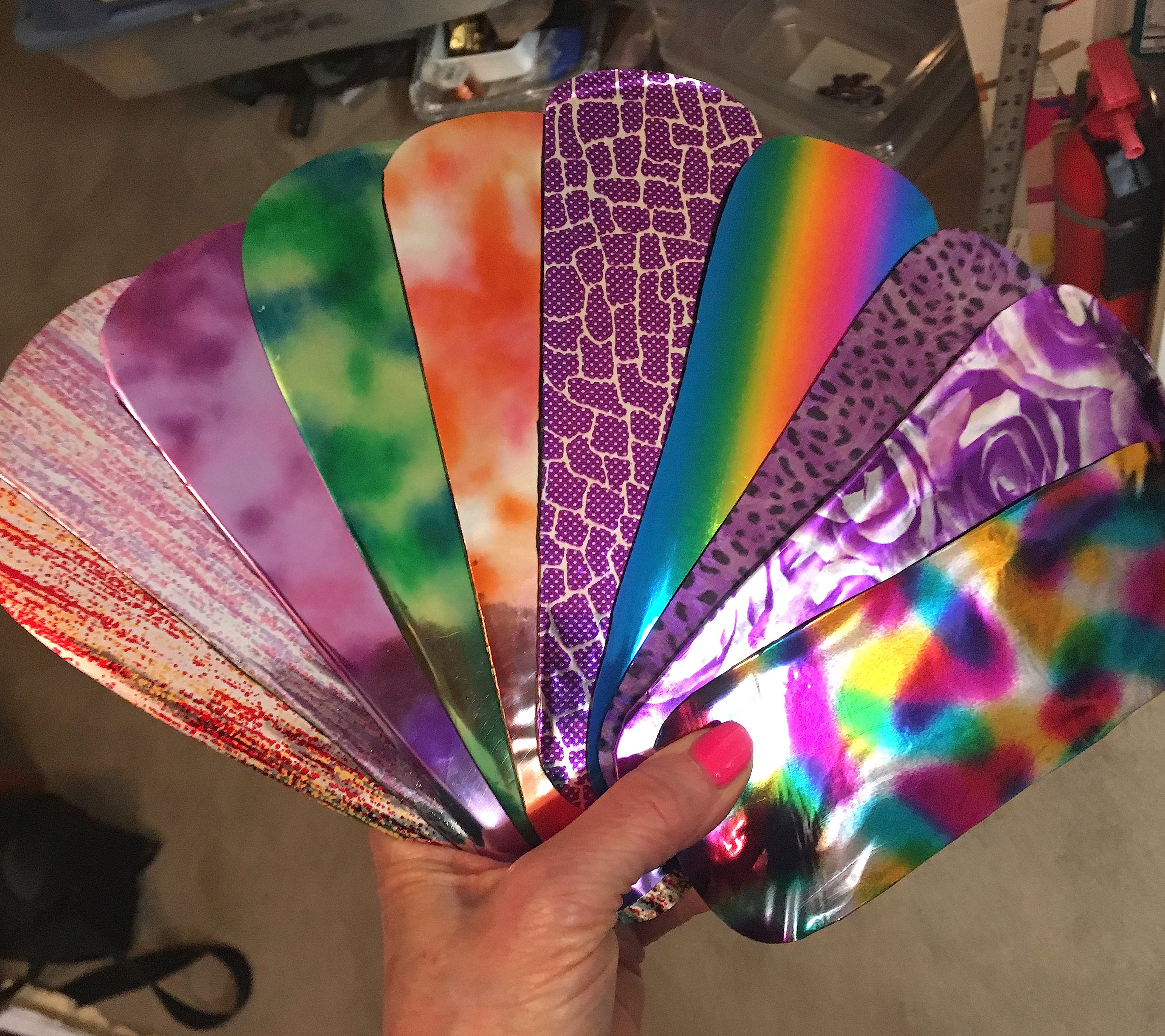 CMA© "pattern PACK #1" 10 Pieces - Custom Metallic Acrylic (friendly ...