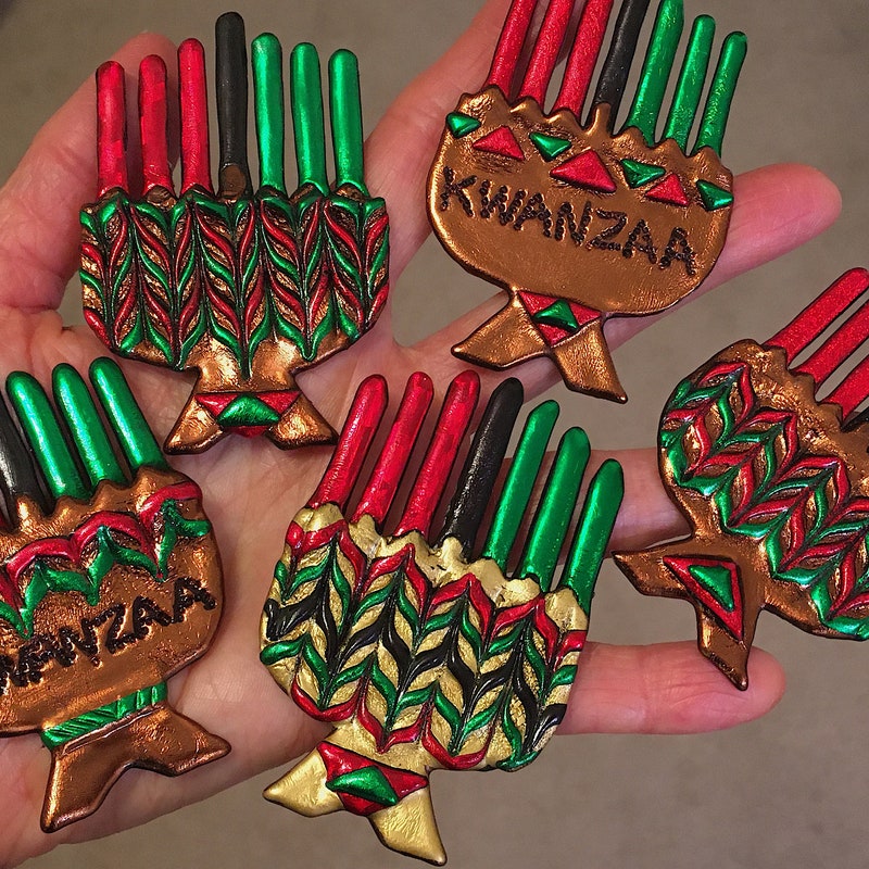 Kwanzaa Candle Holder - Etsy