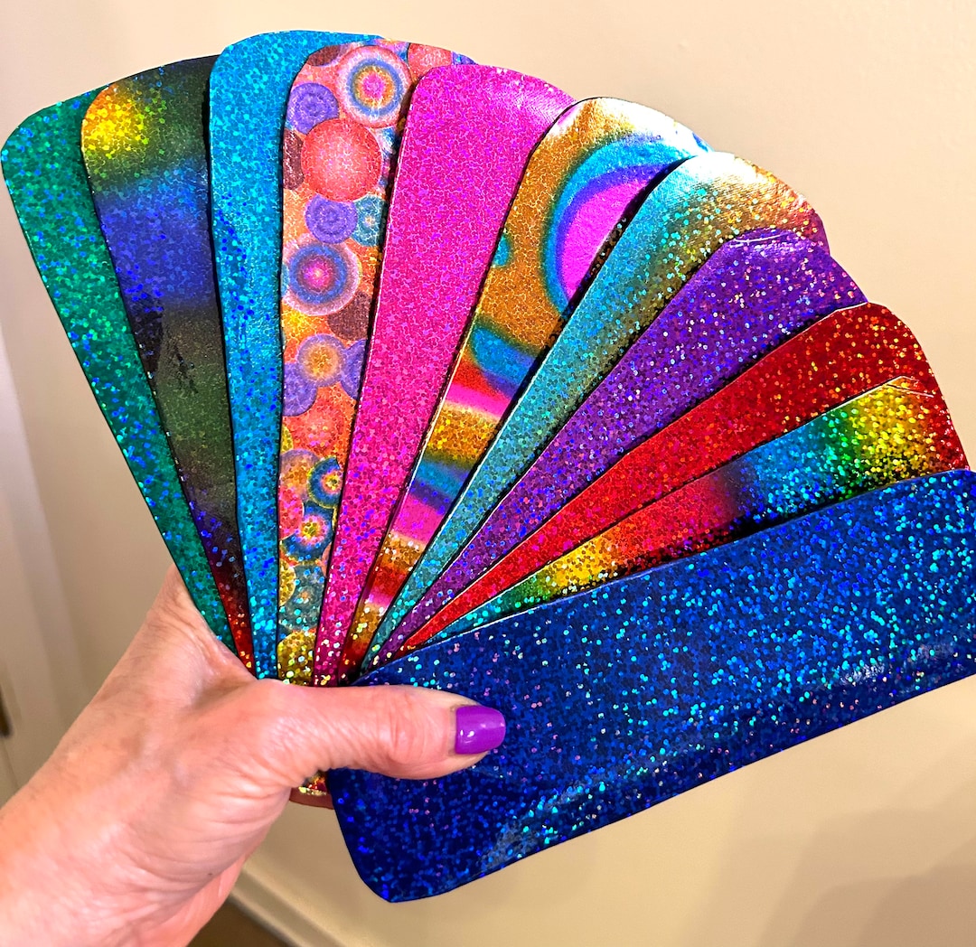 NEW! CMA© Glittery PATTERN Pack 11 Pieces - Custom Metallic Acrylic ...