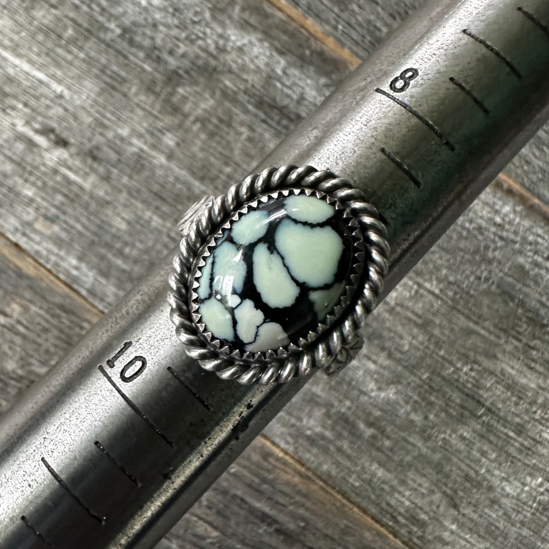 SIZE 9.25: New Lander Flowers and Swirls Ring Sterling Silver - Etsy