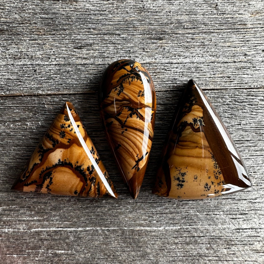 Loose Stones (choose One): Royal Sahara Jasper (custom Settings Also ...