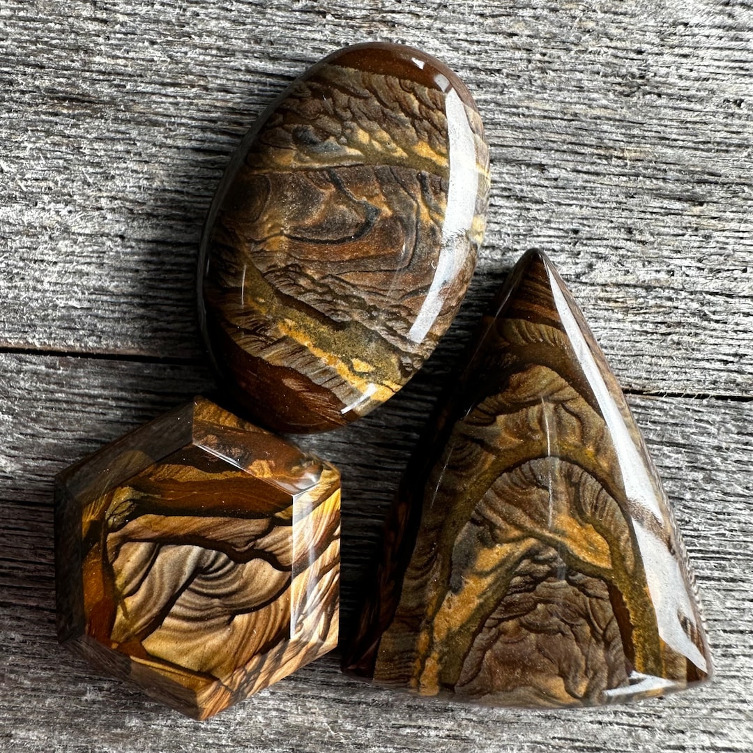 Loose Stones (choose One): Royal Sahara Jasper (custom Settings Also ...