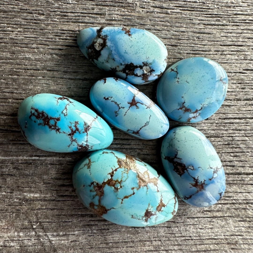 Loose Stones (choose One): Golden Hills Lavender Turquoise Kazakhstan ...