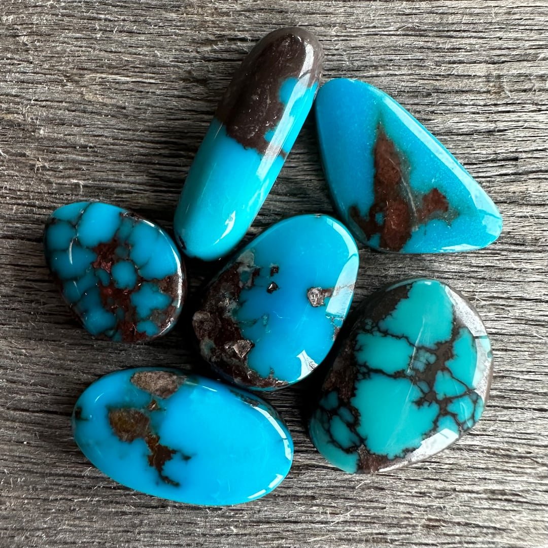 Loose Stones (choose One): Bisbee Turquoise (custom Settings Also ...