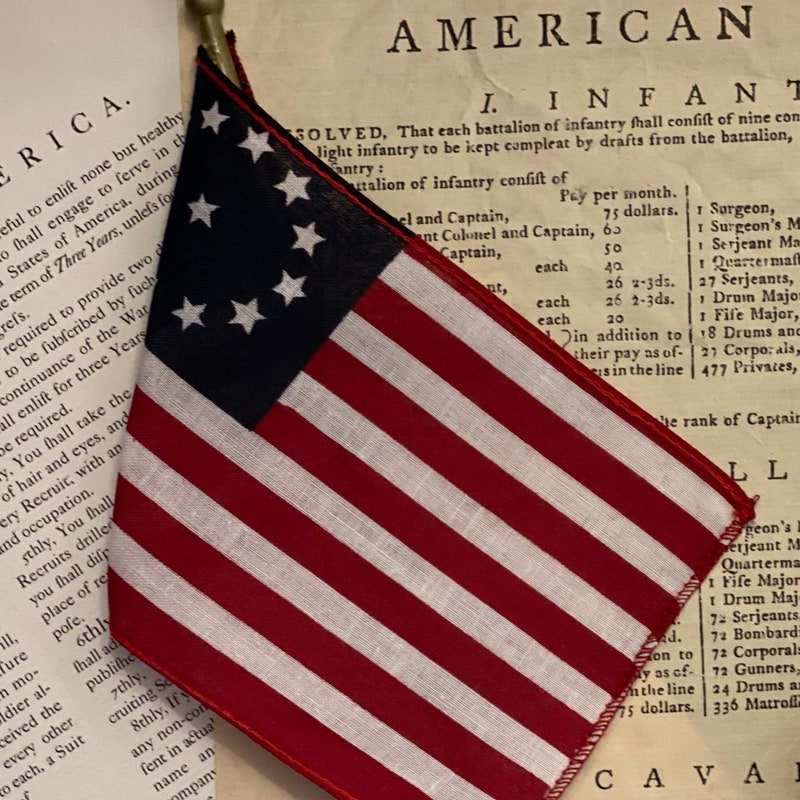 Mini Historical Us Flags - Etsy