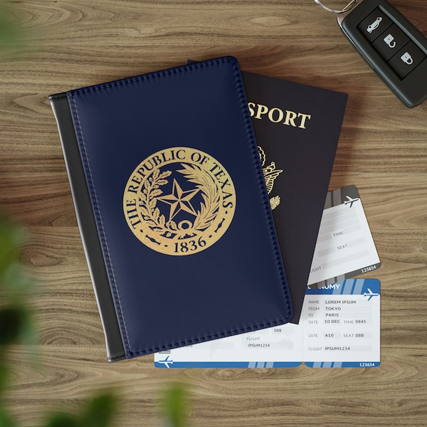Texas Passport - Etsy