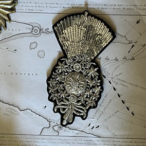 Lord Nelson’s Chelengk - Embroidered Hat Decoration, Ottoman Empire - Etsy