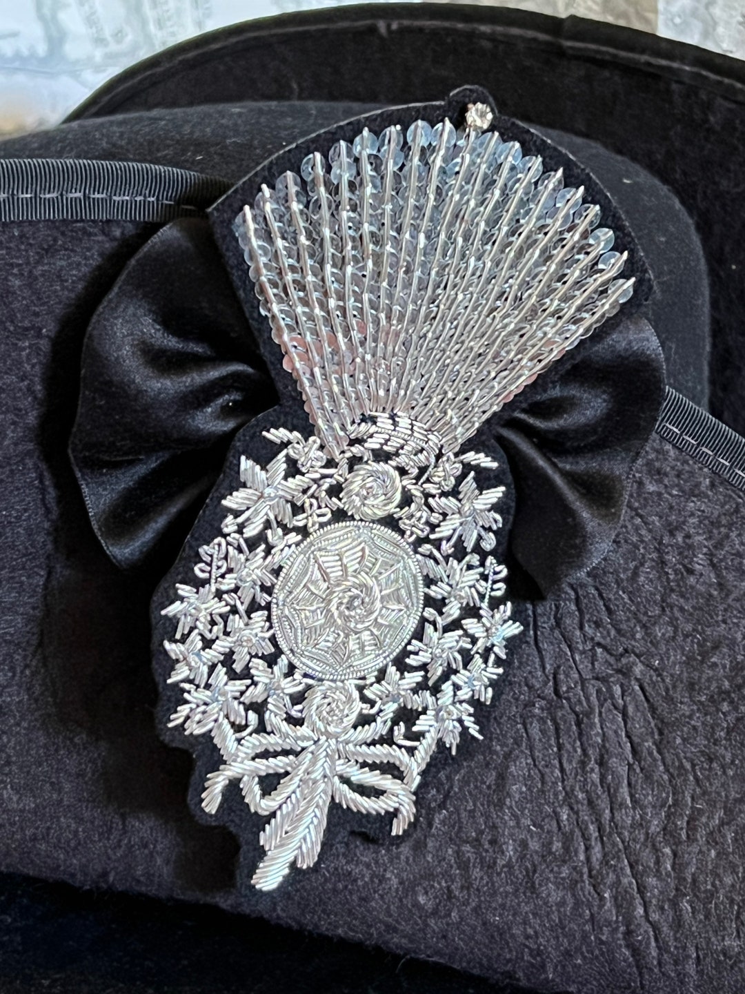 Lord Nelson’s Chelengk - Embroidered Hat Decoration, Ottoman Empire - Etsy