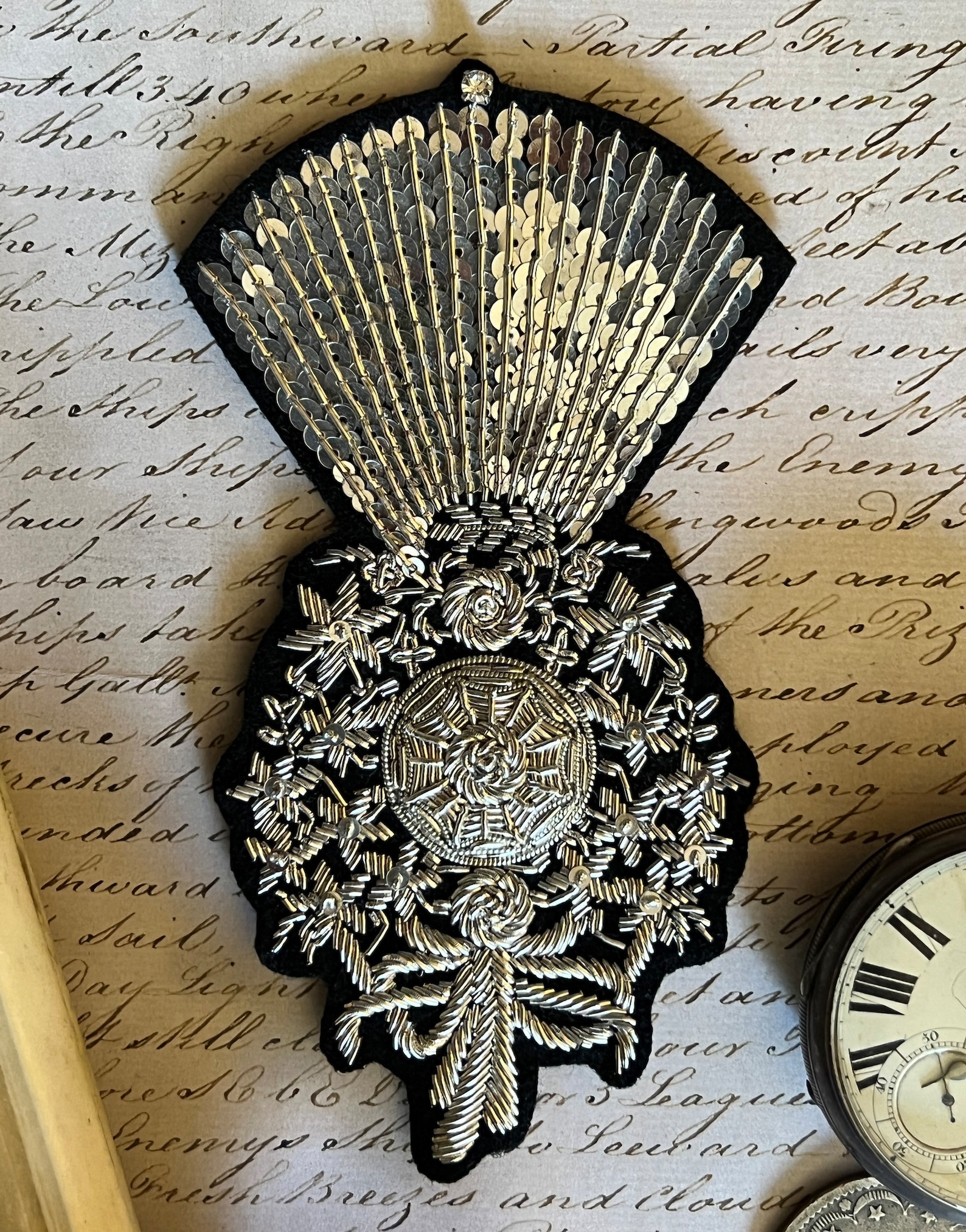 Lord Nelsons Chelengk Embroidered Hat Decoration Ottoman - Etsy