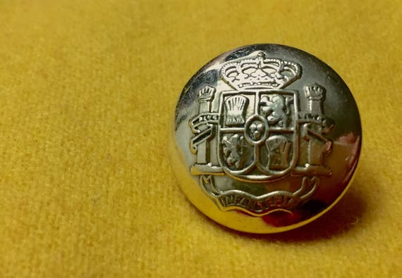 Spanish Infanteria Uniform Buttons 1875 Pattern - Etsy