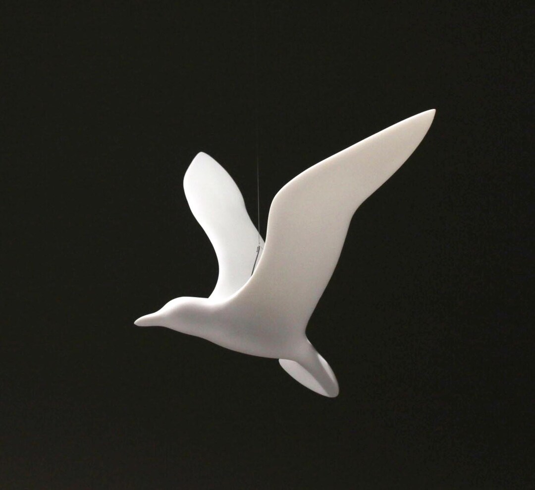 Seagull MOBILE by John Perry 15 Inch Wingspan "upwing Hovering" Style ...