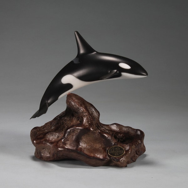 Orca Wood Carving - Etsy