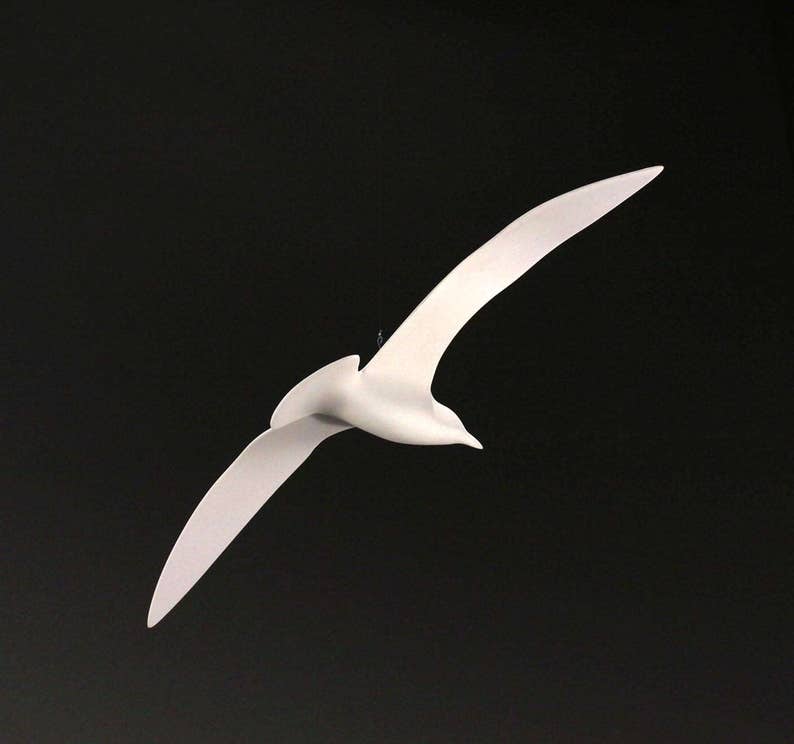 Seagull Sculpture MOBILE Decor Statue by John Perry 16 Inch - Etsy